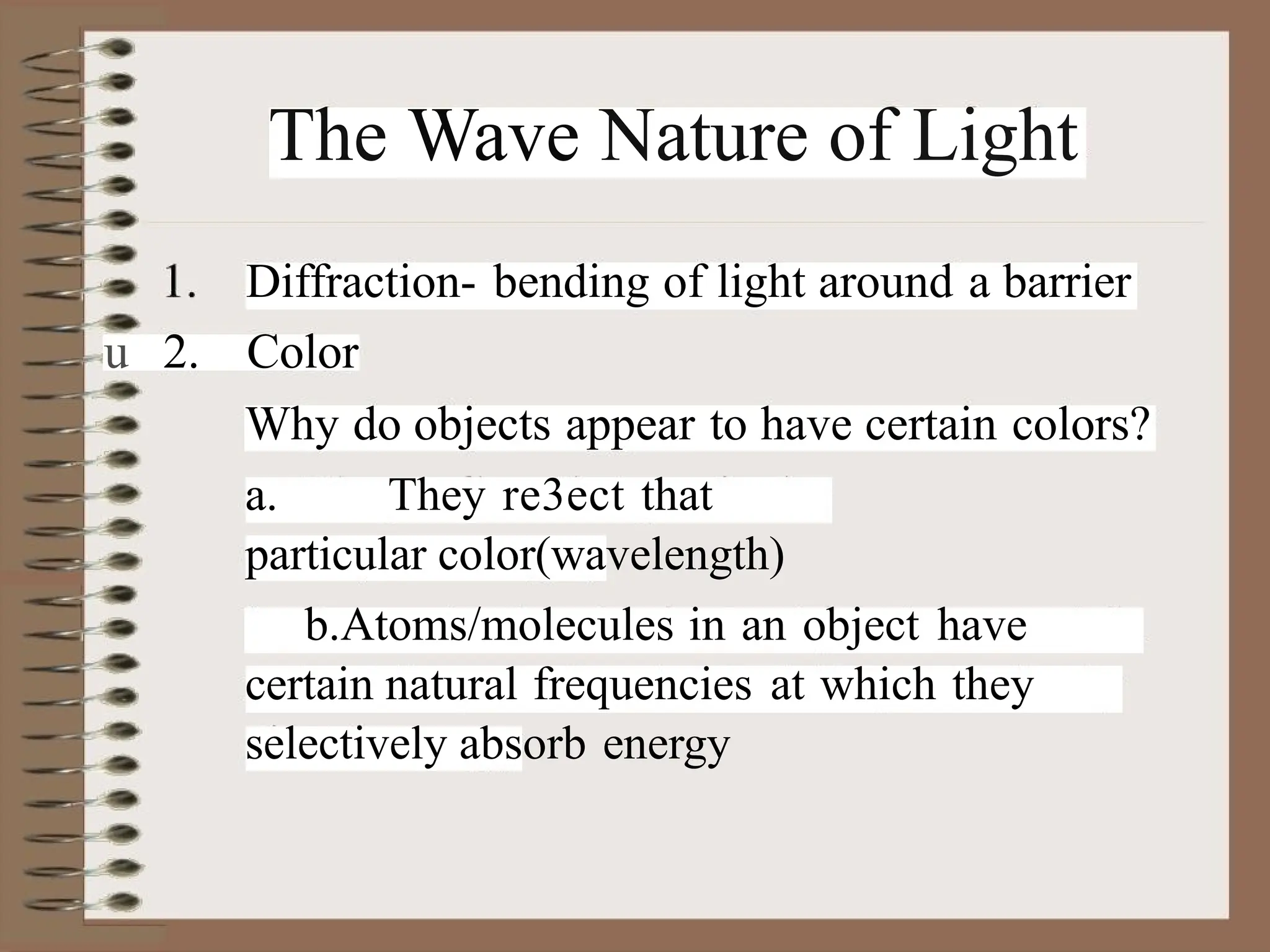 science chapter 16 Fundamentals of Light.pptx