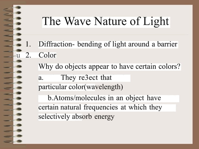 science chapter 16 Fundamentals of Light.pptx