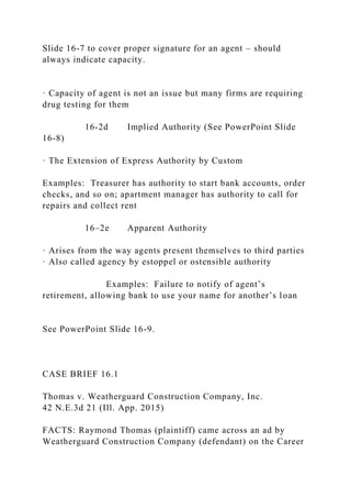 CHAPTER 16MANAGEMENT OF EMPLOYEE CONDUCT AGENCYLEC.docx