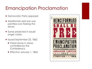 Chapter 16: The Civil War | PPT