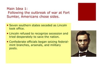 Chapter 16: The Civil War | PPT