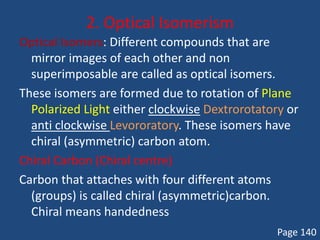Chapter 16, plane polarized light lec.11