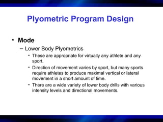 Chapter 16 Plyometrics | PPT