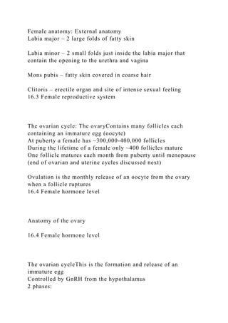 Chapter 16 Reproductive SystemPoints to PonderW.docx