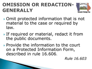 Iowa Court's Chapter 16 Rules Presentation | PPTX