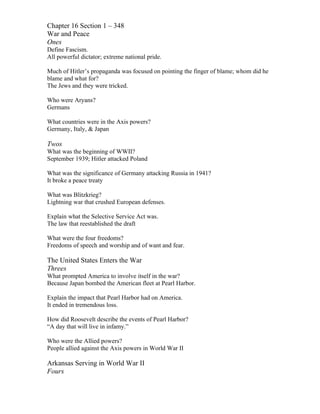 Chapter 16 section 1 | DOC