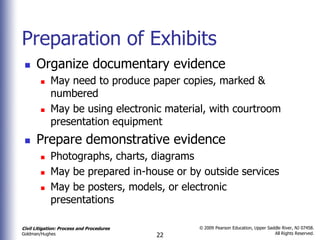 Chapter 16 sixteen trial preparation post discovery to pre-trial | PPTX