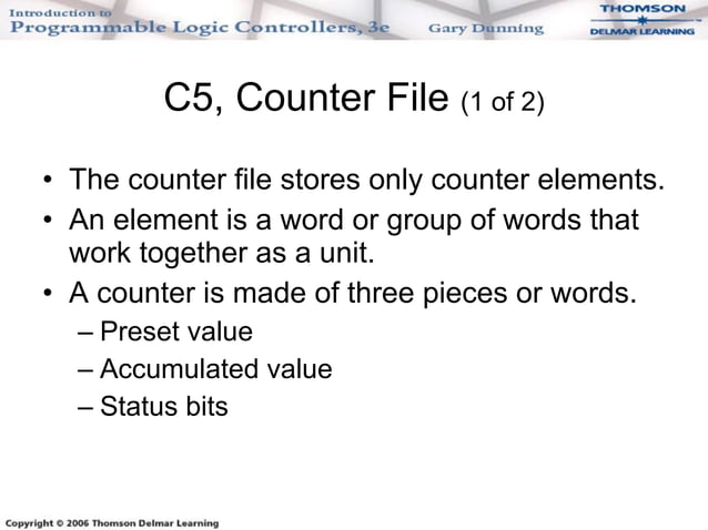 Chapter 16 timers and counters | PPT