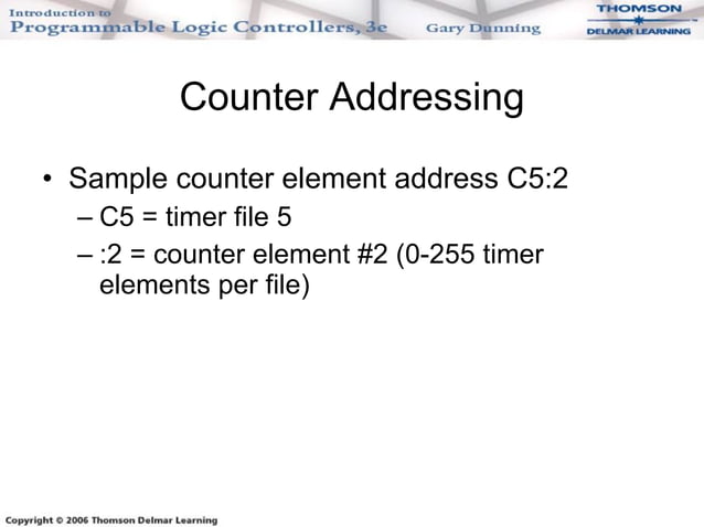 Chapter 16 timers and counters | PPT