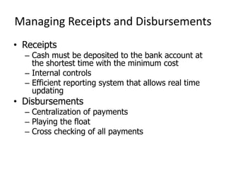 Chapter 16 Working Capital | PPTX