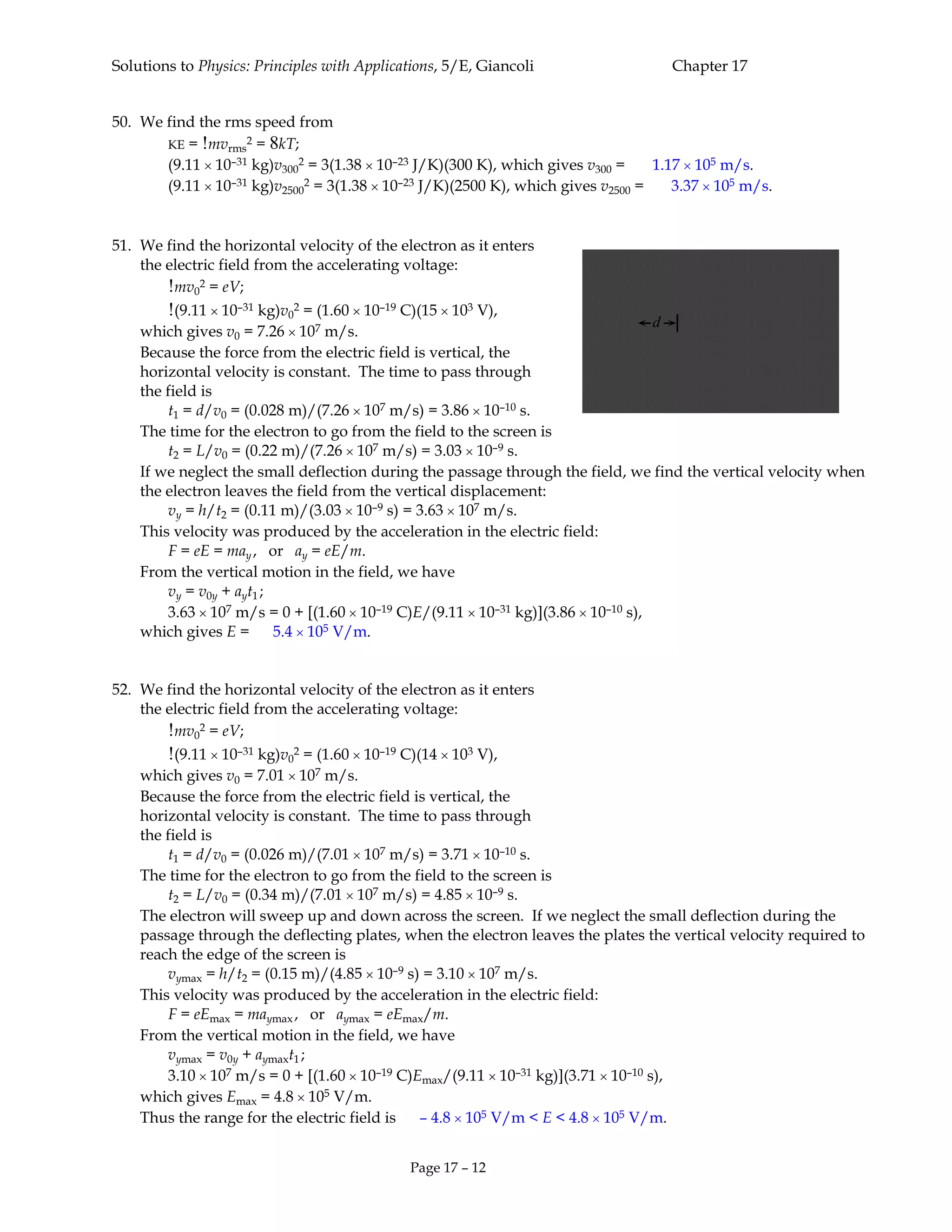 Chapter17 giancoli edisi 5 jawaban fisika | PDF