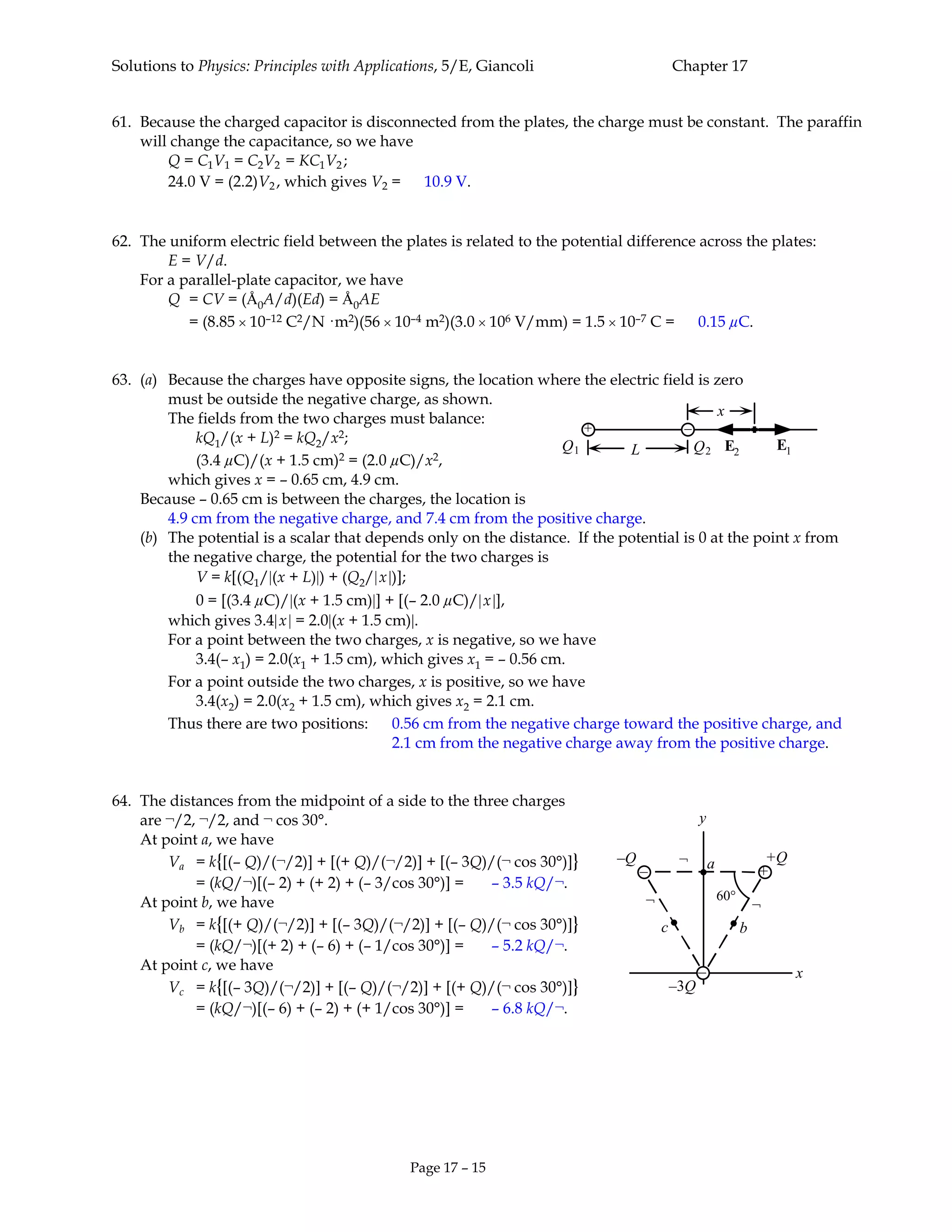 Chapter17 giancoli edisi 5 jawaban fisika | PDF