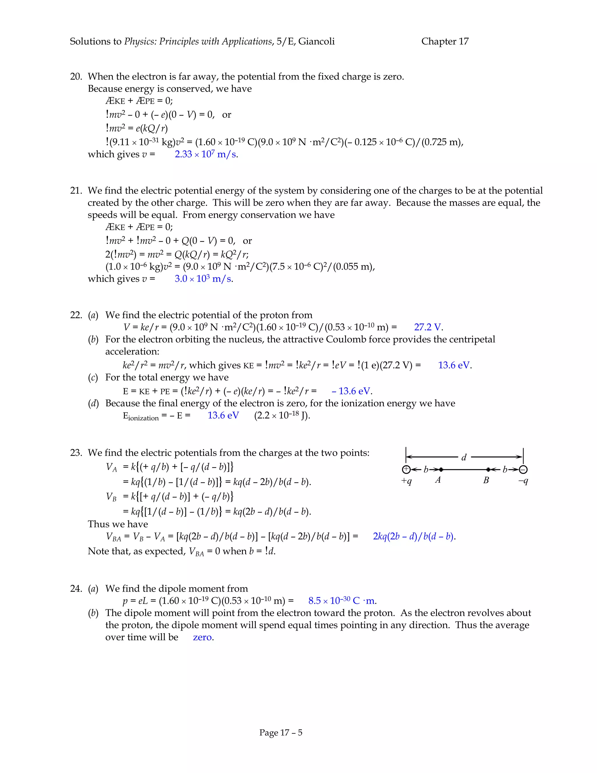 Chapter17 giancoli edisi 5 jawaban fisika | PDF