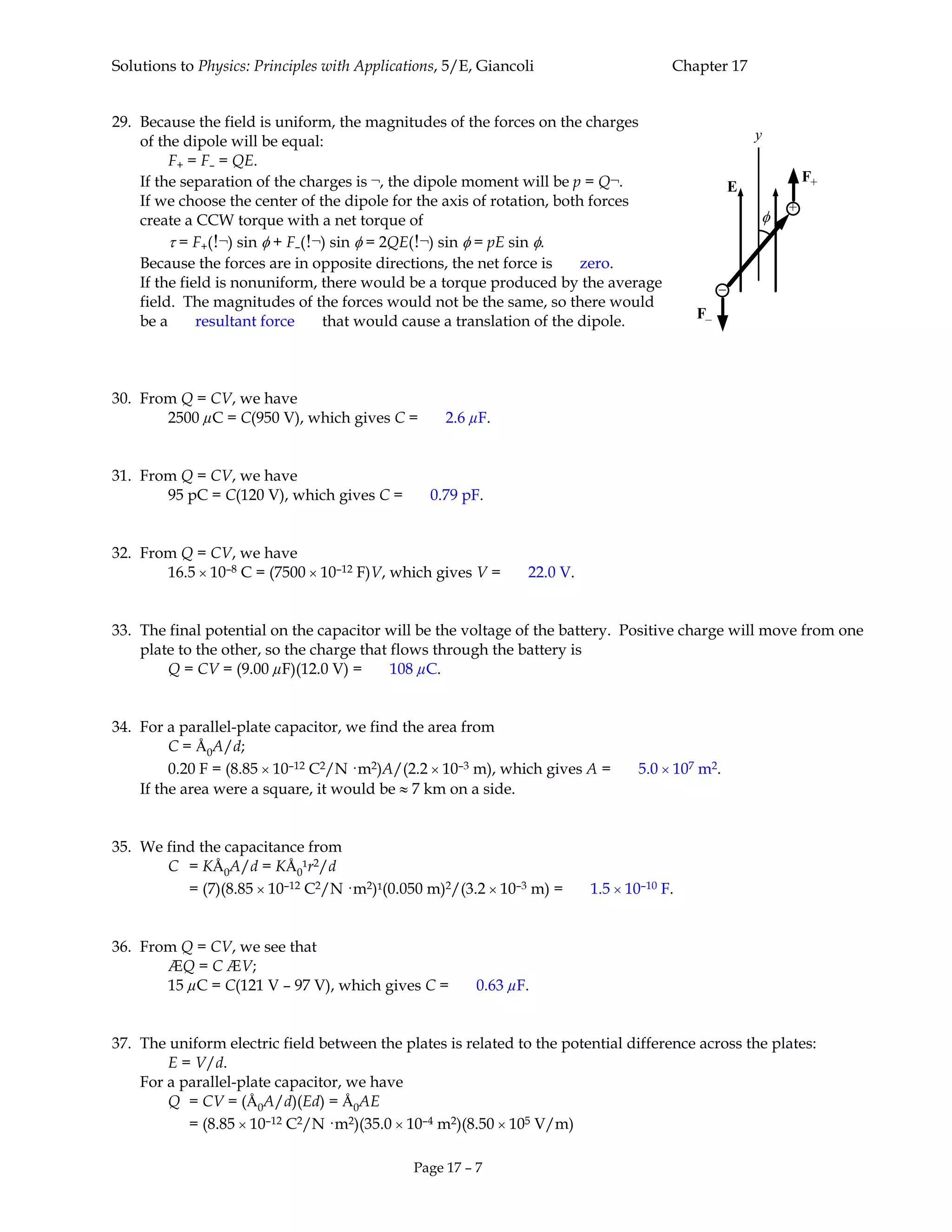 Chapter17 giancoli edisi 5 jawaban fisika | PDF