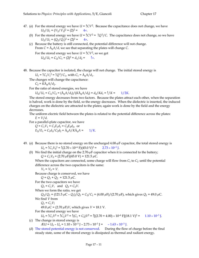 Chapter17 giancoli edisi 5 jawaban fisika | PDF | Physics | Science