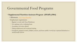 Chapter 17. food policies | PPT