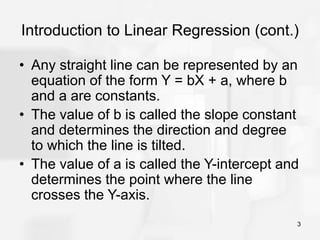 regression | PPT
