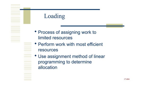 chapter 17.pptx of scheduling in operations | PPTX