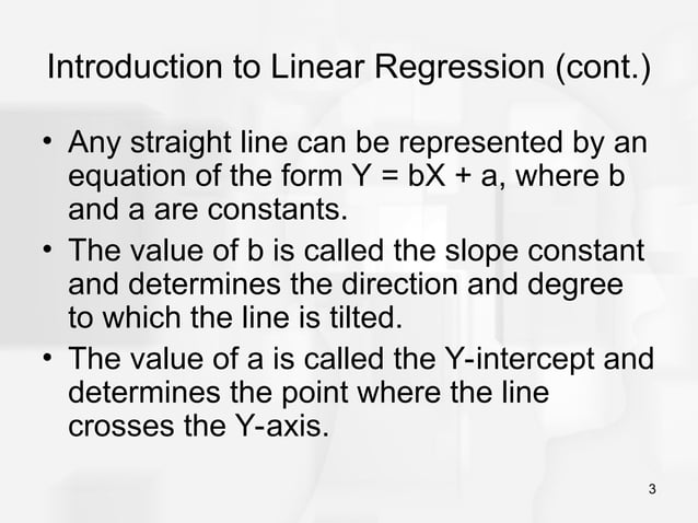 chapter17 introduction to regression .ppt