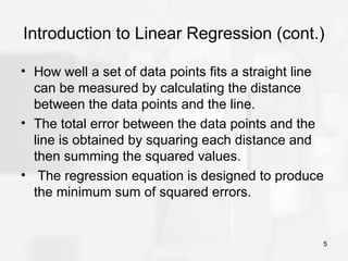 chapter17 introduction to regression .ppt