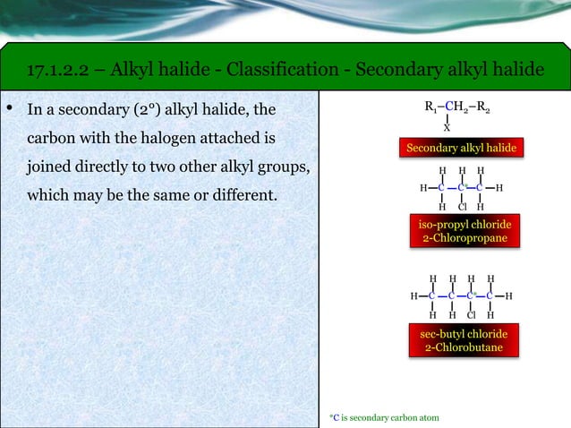 Chapter 17 alkyl halides and amines | PPTX | Chemistry | Science