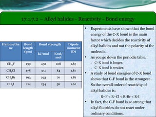 Chapter 17 alkyl halides and amines | PPTX