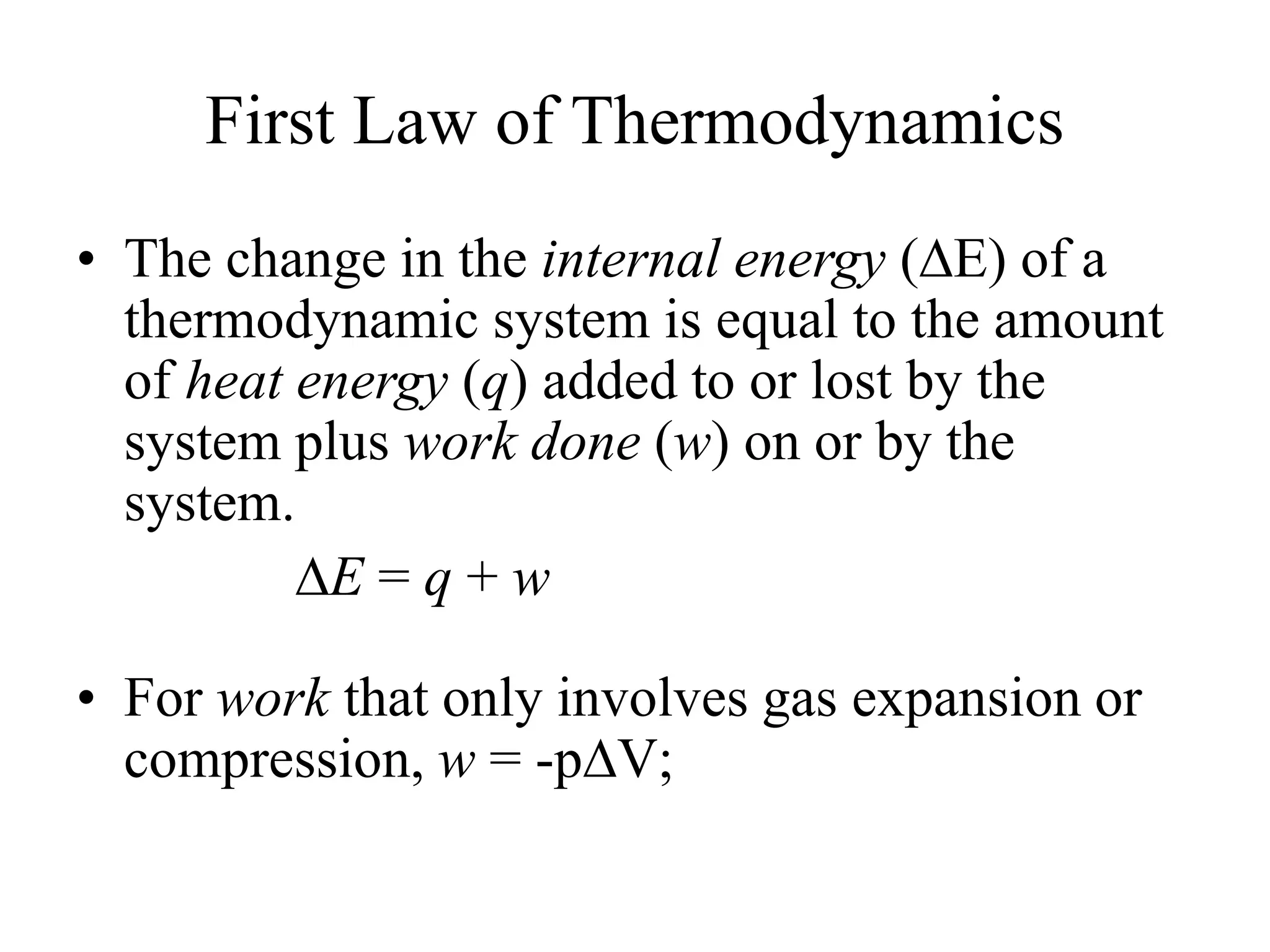 chemical thermodynamics and reactions in | PPT