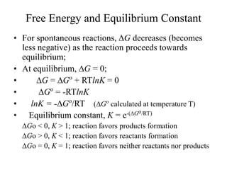 chemical thermodynamics and reactions in | PPT