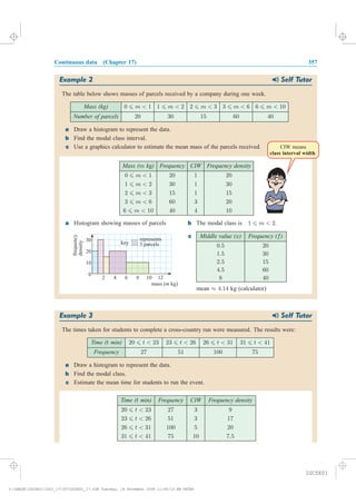 Chapter 17 - Continuous Data | PDF