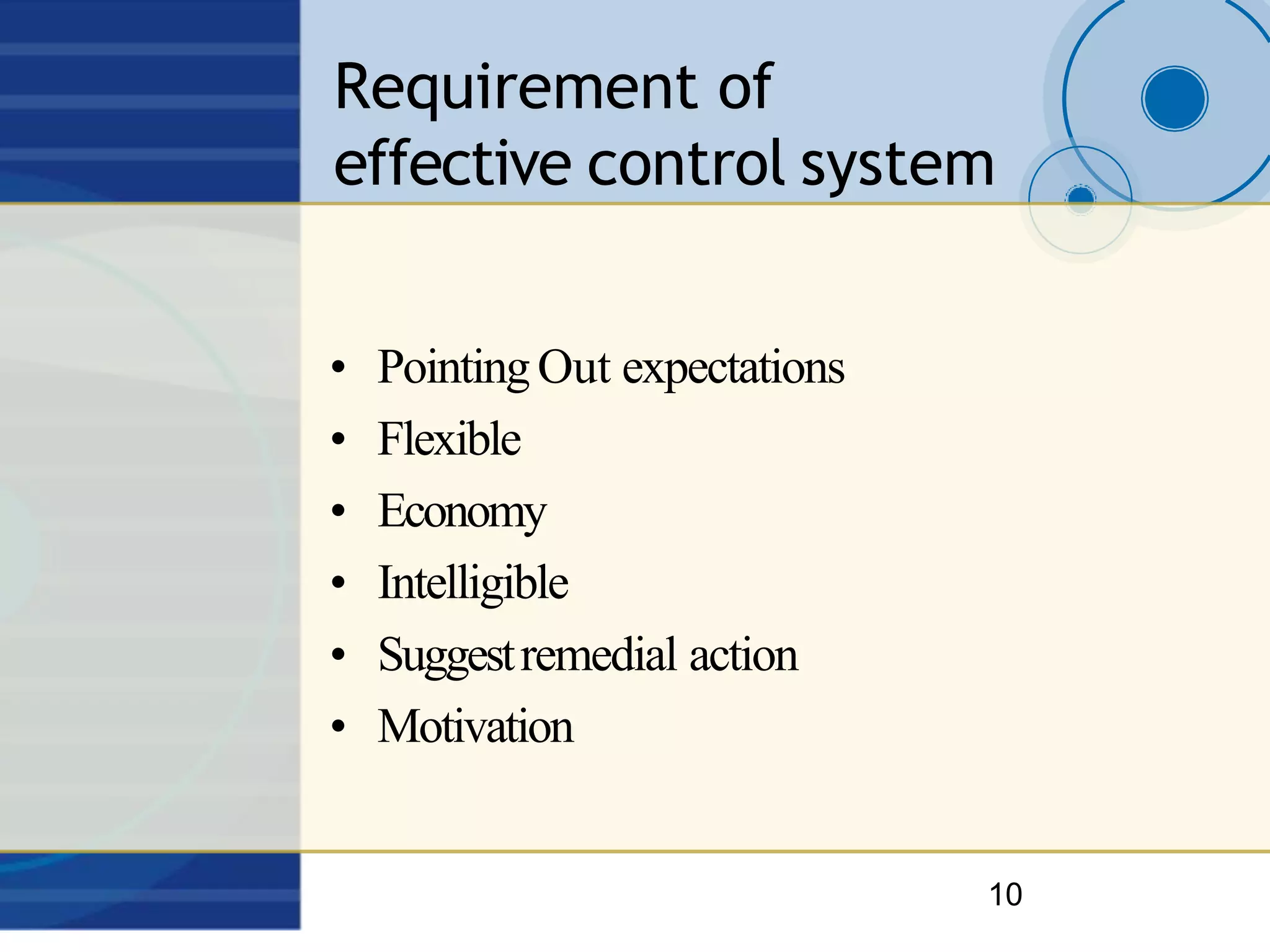 Controlling in Management - Definition,Scope,Steps,Techniques | PPTX