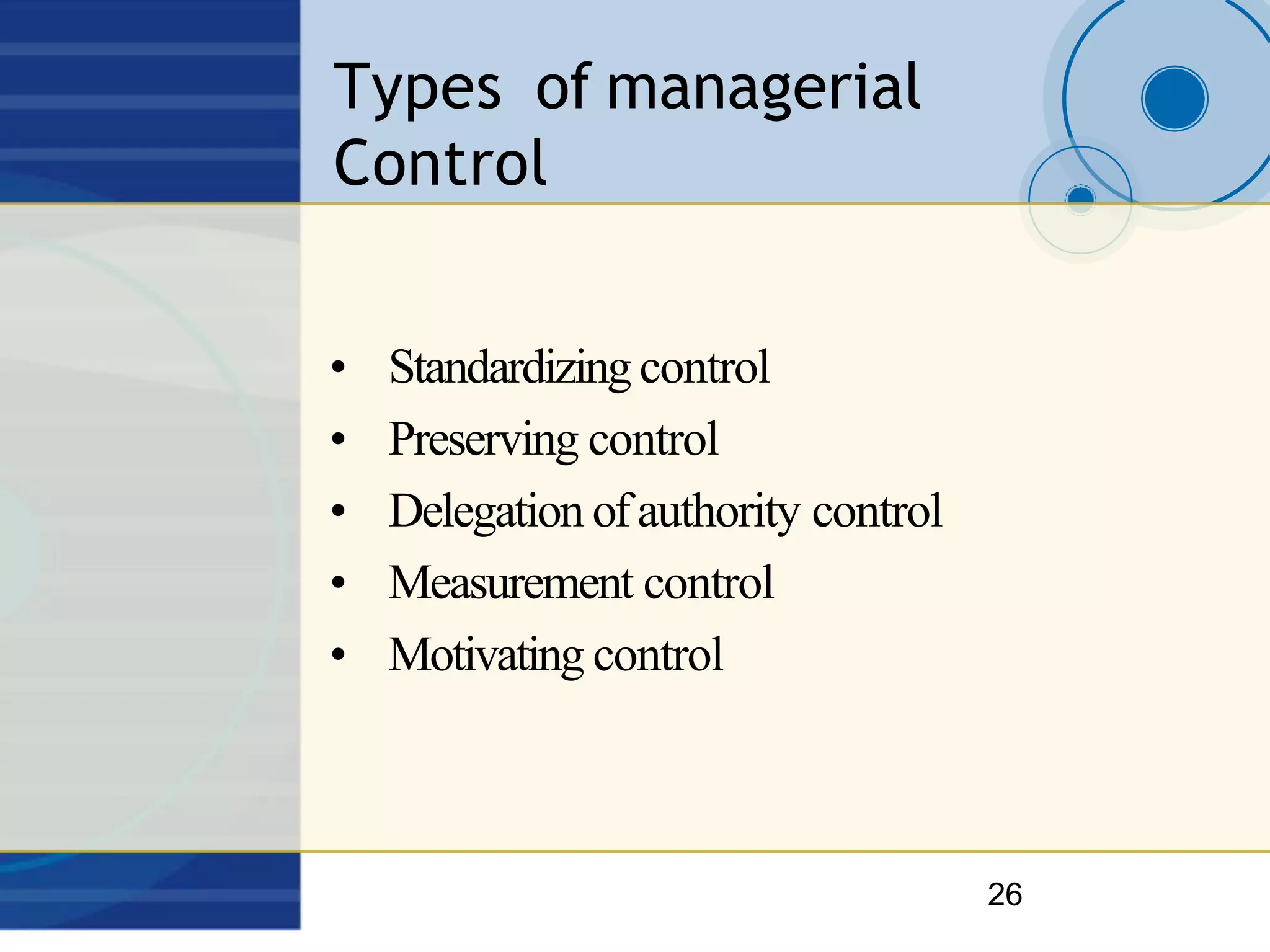 Controlling in Management - Definition,Scope,Steps,Techniques | PPTX