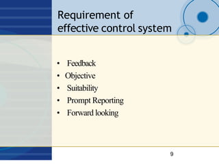 Controlling in Management - Definition,Scope,Steps,Techniques | PPTX