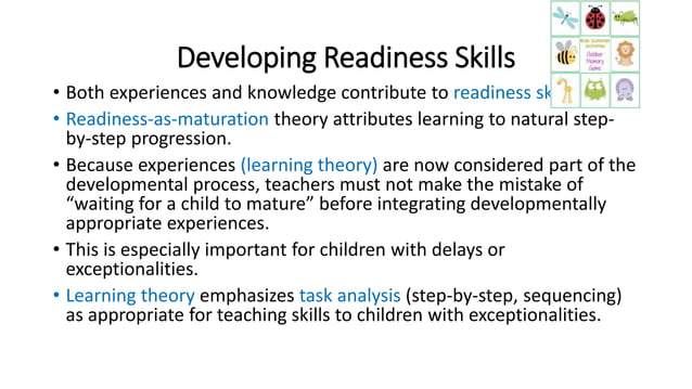Chapter 17 facilitating pre-academic and cognitive learning | PPTX