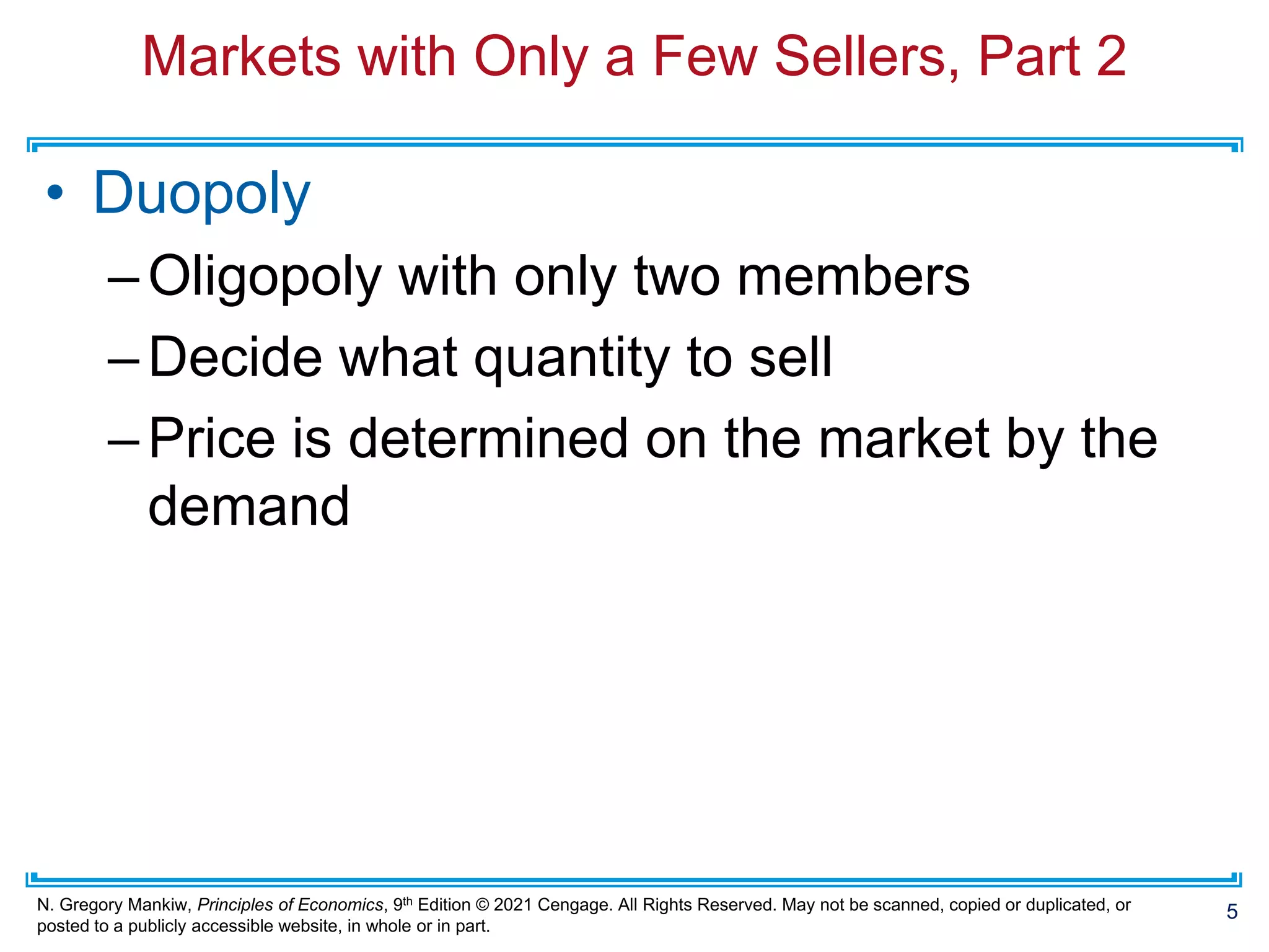 Chapter 17 Oligopoly Pptx