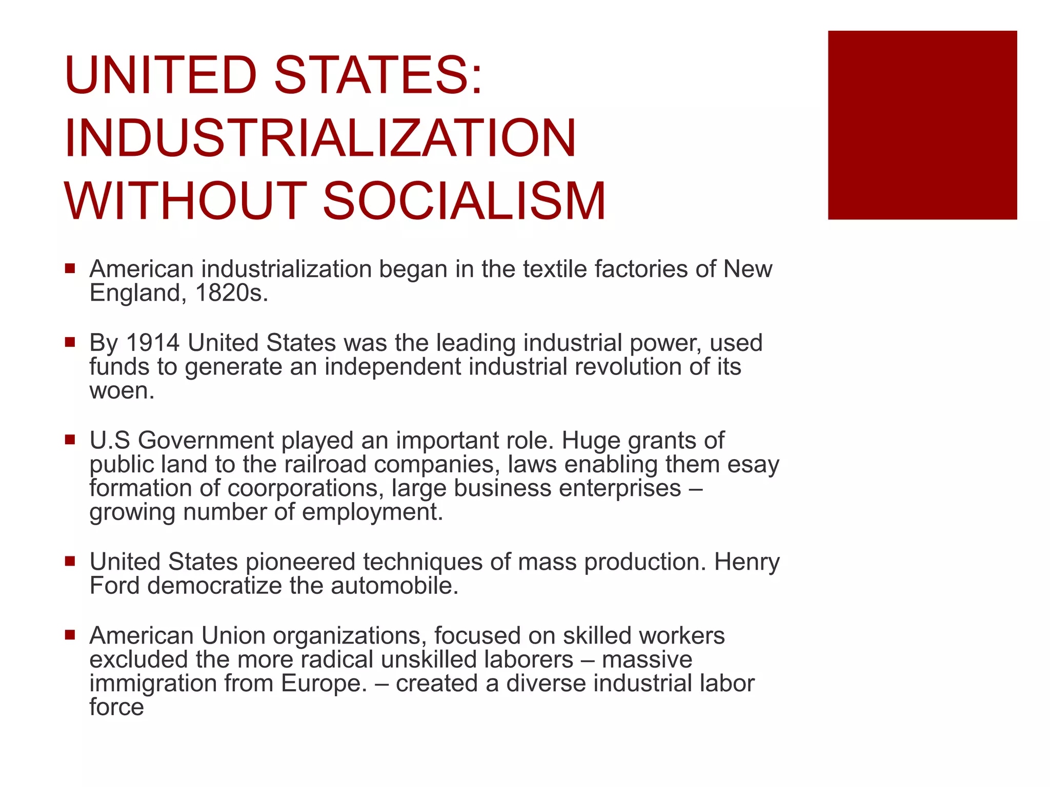 AP WORLD HISTORY: Chapter 17 Revolutions of Industrialization 1750-1914 ...
