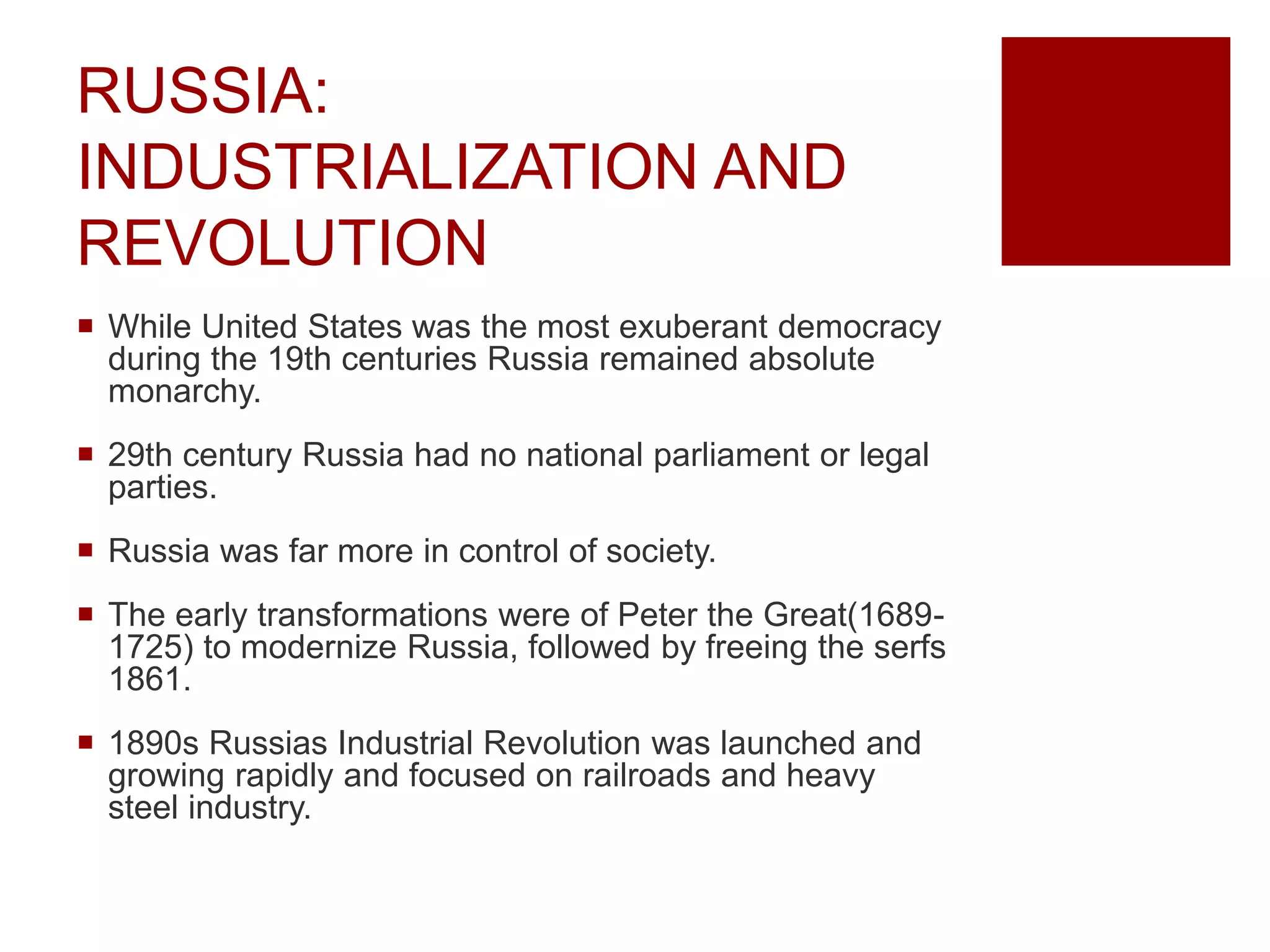 AP WORLD HISTORY: Chapter 17 Revolutions of Industrialization 1750-1914 ...