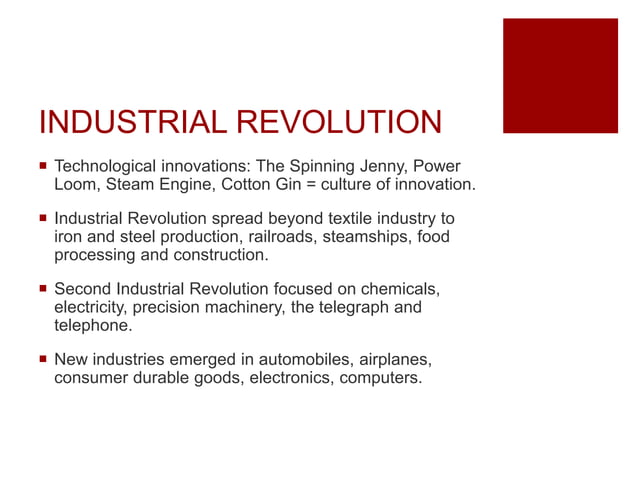 AP WORLD HISTORY: Chapter 17 Revolutions of Industrialization 1750-1914 ...