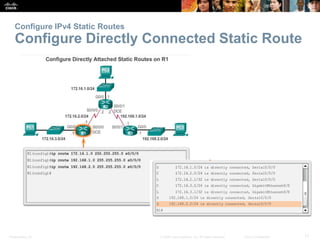 Chapter 17 : static routing | PPTX