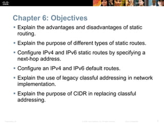 Chapter 17 : static routing | PPTX