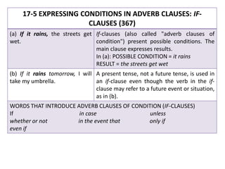 Chapter 17 adverb clauses | PPTX