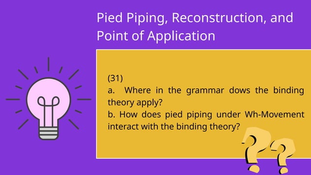 Chapter 17 Binding Theory - Grammatical Theories.pptx | Science