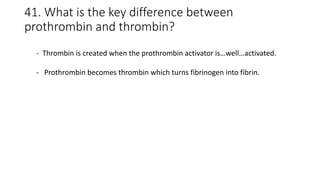 Chapter 17 blood q and q part 2 | PPTX