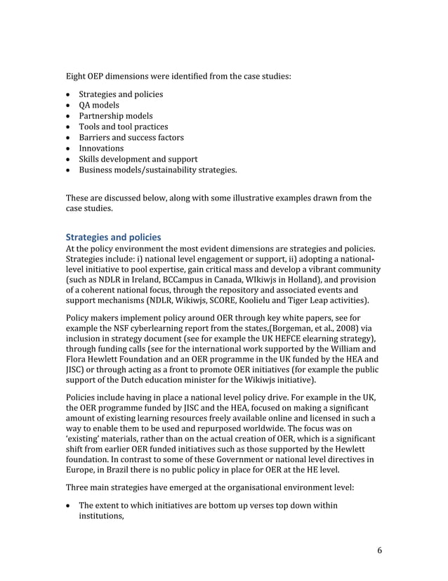 Chapter 17 – case study realising the vision of oer | PDF