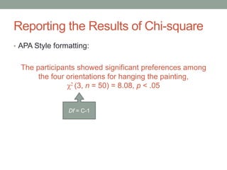 Chi square | PPT