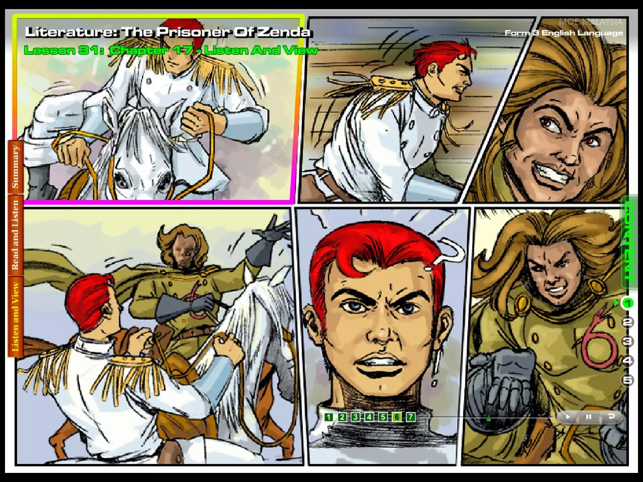 Chapter 17 comic strips | PPT