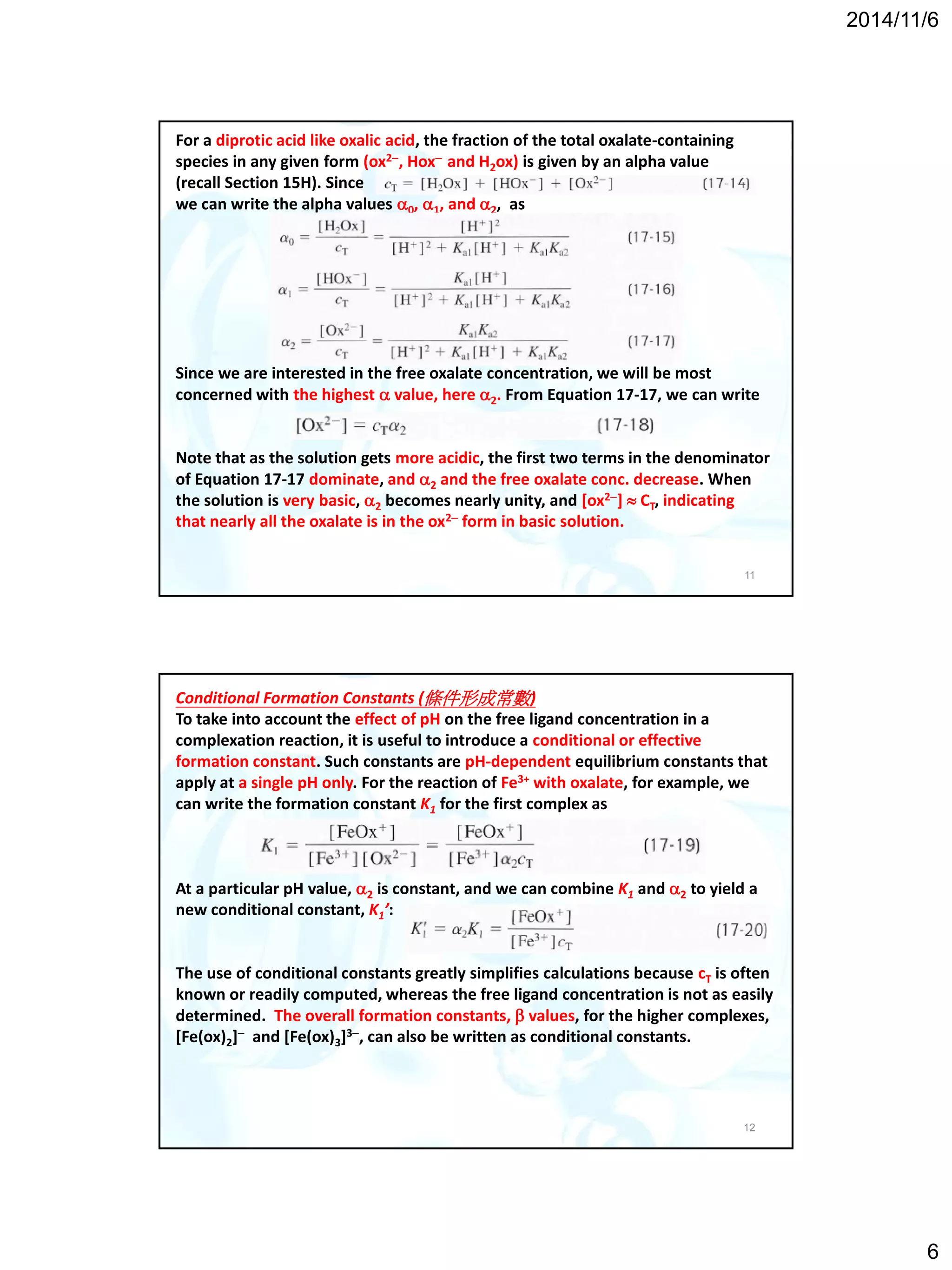 Chapter 17 complexation and precipitation reactions and titrations | PDF