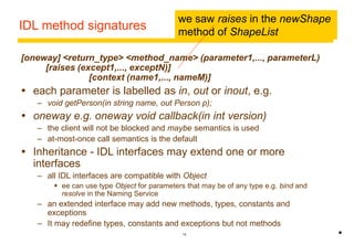 Chapter 17 corba | PPT