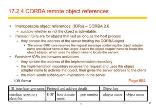 Chapter 17 corba | PPT