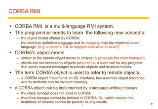 Chapter 17 corba | PPT