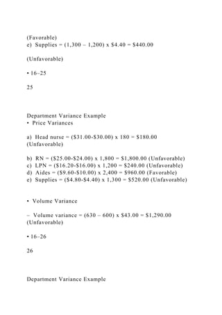 Chapter 17 Cost Variance Analysis • 16–3 L.docx | Business Accounting ...
